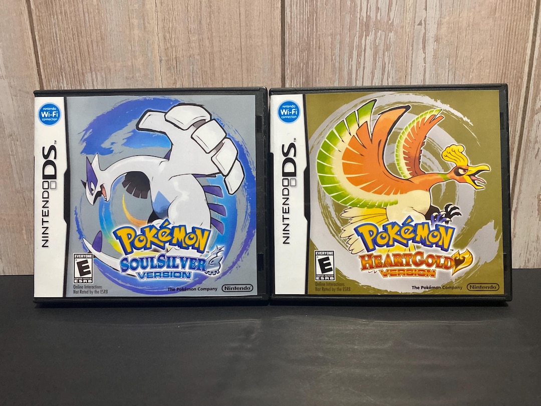 Pokémon Heartgold and Soulsilver for Nintendo DS Replacement Cases ...