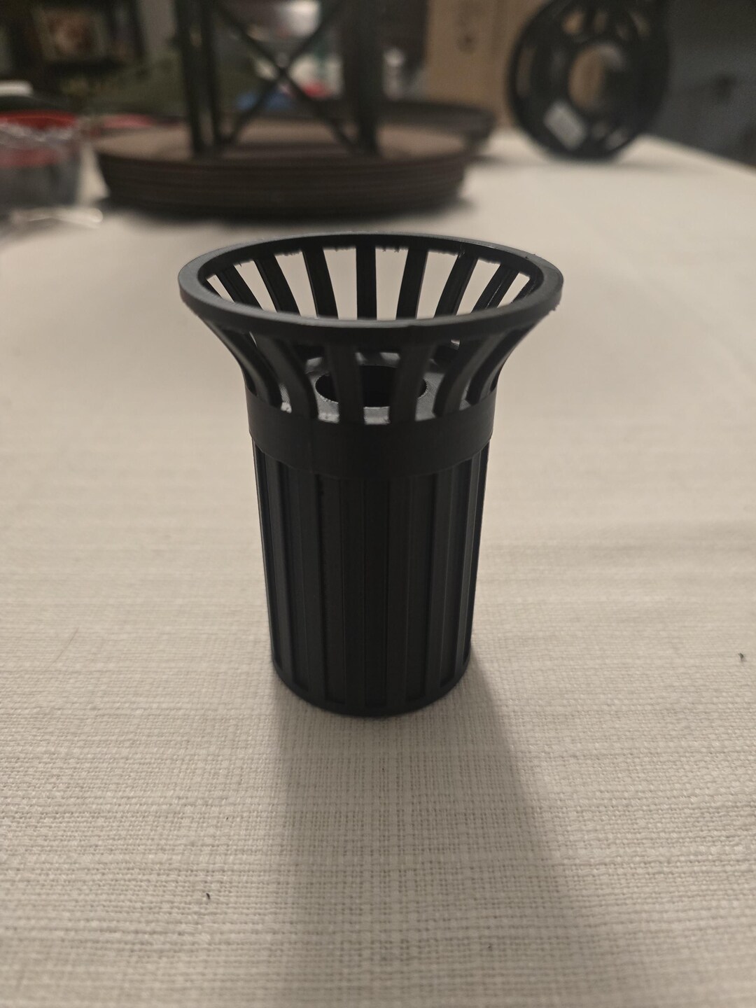 1:12 Minature 3d Printed City Trash Can - Etsy