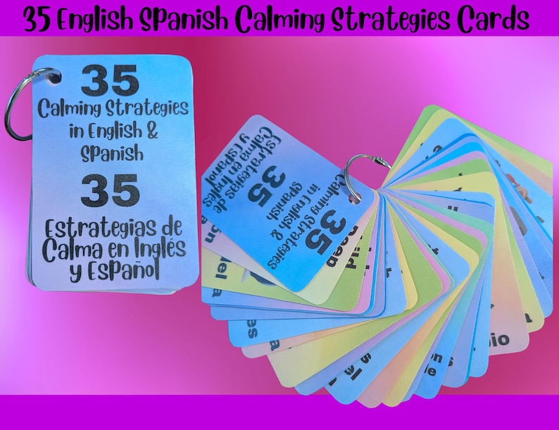 35 Coping Skills Cards Kids Teens Autism ADHD Coping Strategies Self ...
