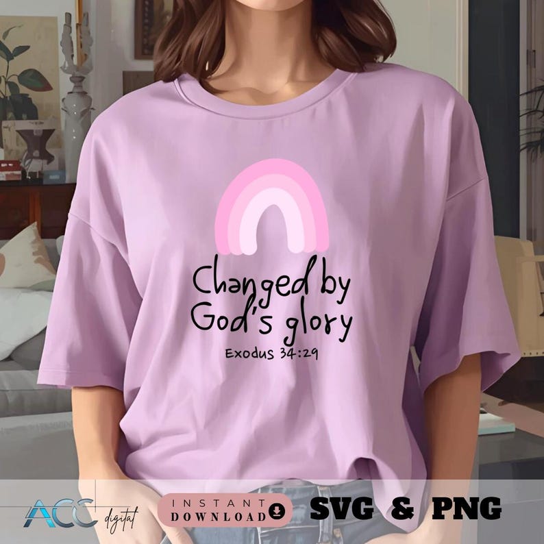 Bible Verse Exodus Sticker SVG PNG Bundle, Inspirational Scripture ...