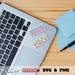 Faith Sticker SVG PNG Bundle, Cute Christian Printable Stickers Set ...