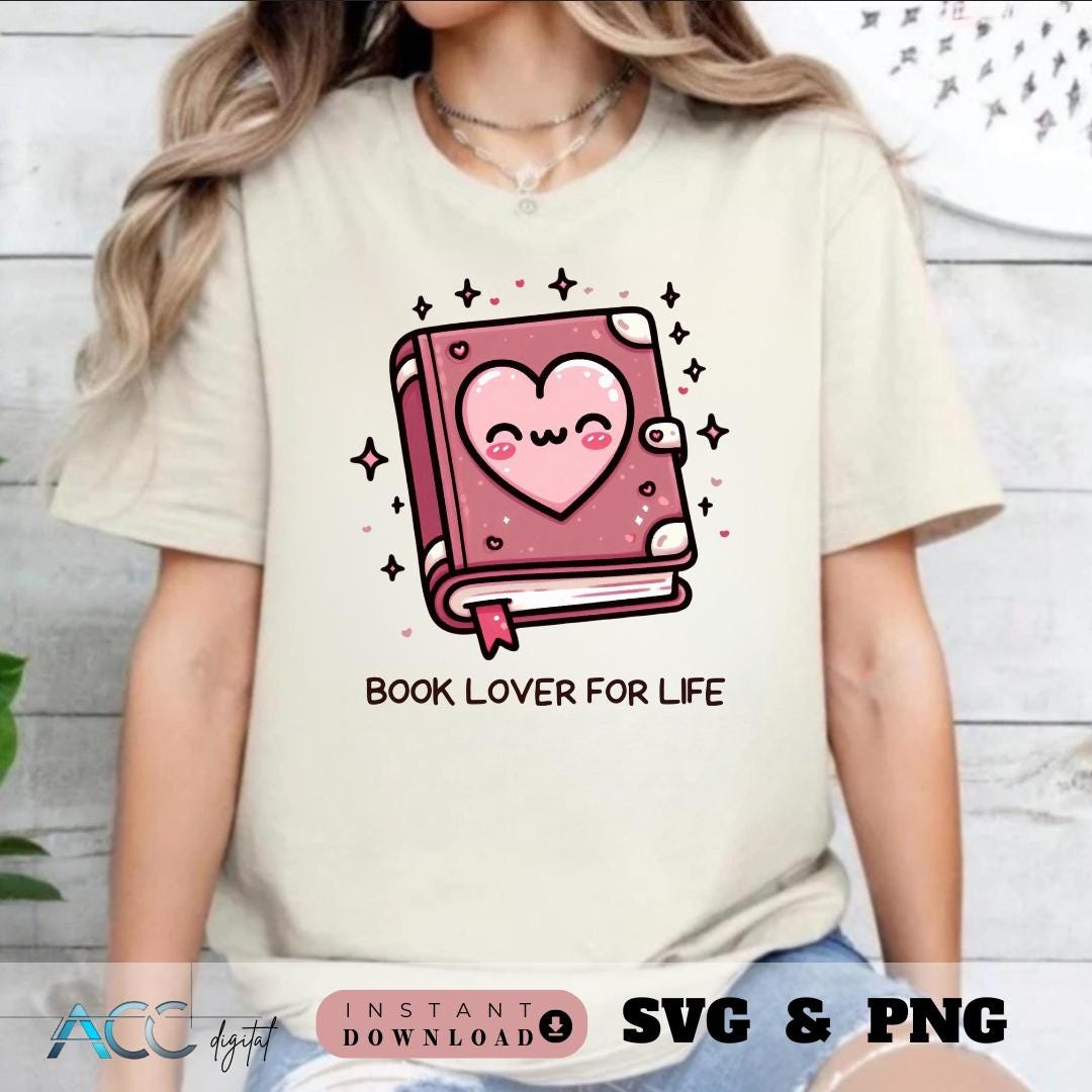 Kindle Stickers SVG PNG Bundle, Printable Book Lover Clipart, Goodnotes ...