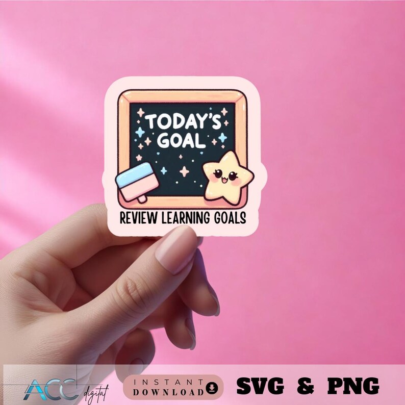 Teacher Digital Planner Stickers SVG PNG Bundle, Kawaii Goodnotes ...