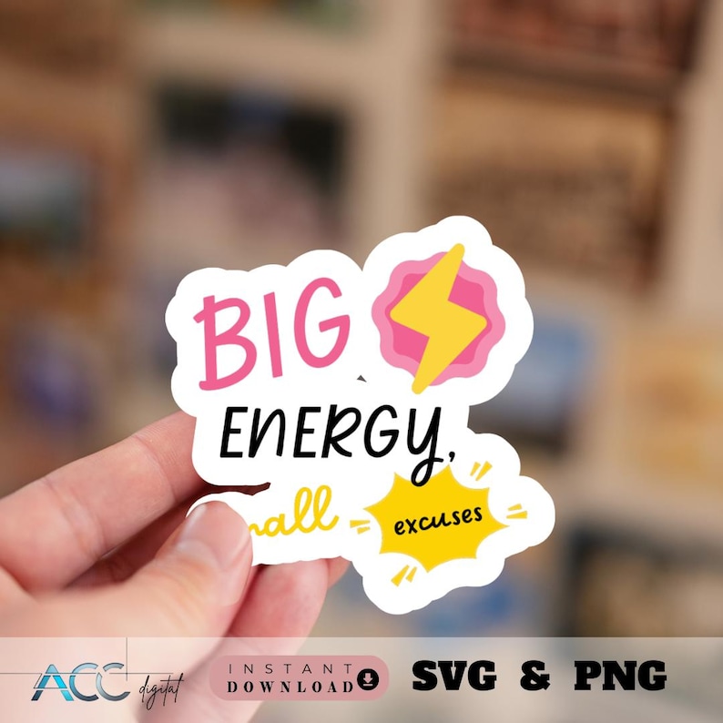 Inspirational Quotes Sticker SVG PNG Bundle, Goodnotes Digital Sticker ...