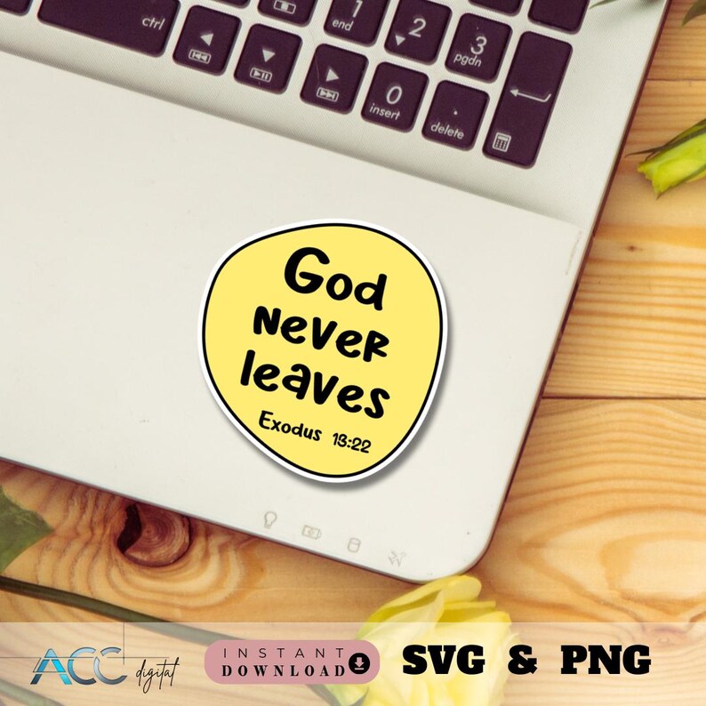 Exodus Inspirational Bible Verse SVG PNG Bundle, Christian Journal ...