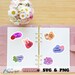 Faith Sticker Pack SVG PNG Bundle, Religious Quotes, Printable ...