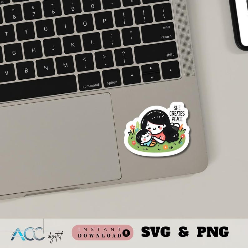 Mama Quotes Stickers SVG PNG Bundle, Printable Mother's Day Gift ...