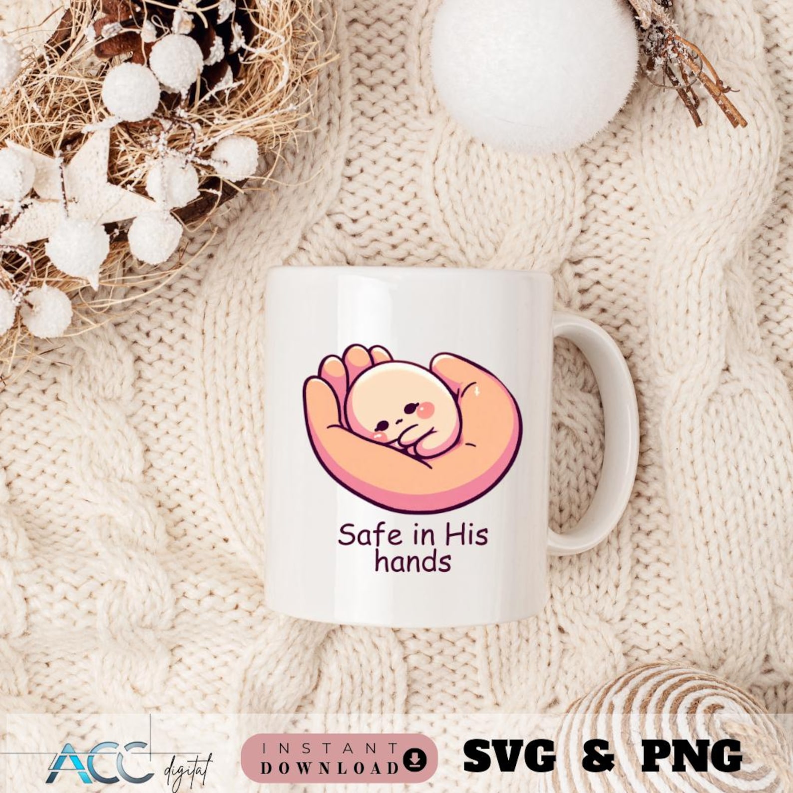 Cute Christian Quotes Stickers SVG PNG Bundle, Printable Bible Study ...