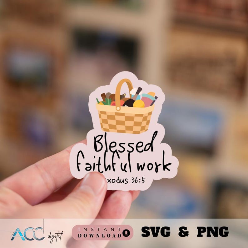 Bible Verse Exodus Sticker SVG PNG Bundle, Inspirational Scripture ...