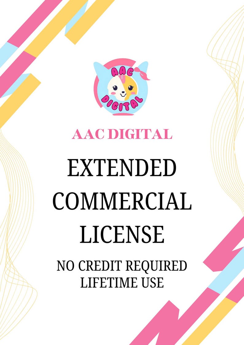 Extended Commercial License Unlimited Units, AAC Digital Whole Shop ...