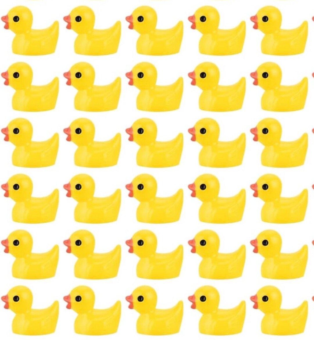 Mini Yellow Duck Figurine Magnets for Hiding/parties/cruising - Etsy