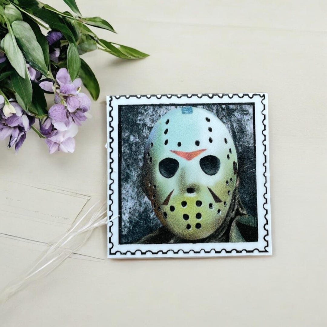 Jason Voorhees Mail Stamp - Etsy