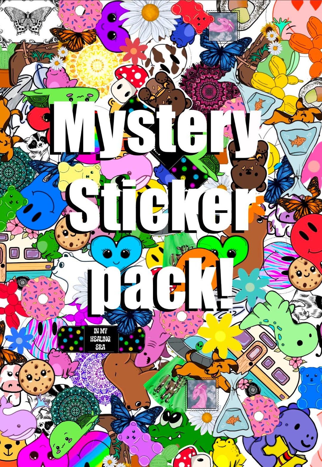 Mystery Stickers Pack | 50 PCS Sticker Pack | Blind Box | Vinyl ...