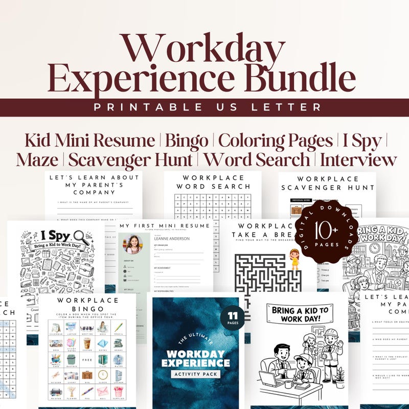 Bring Your Child to Work Day - Etsy