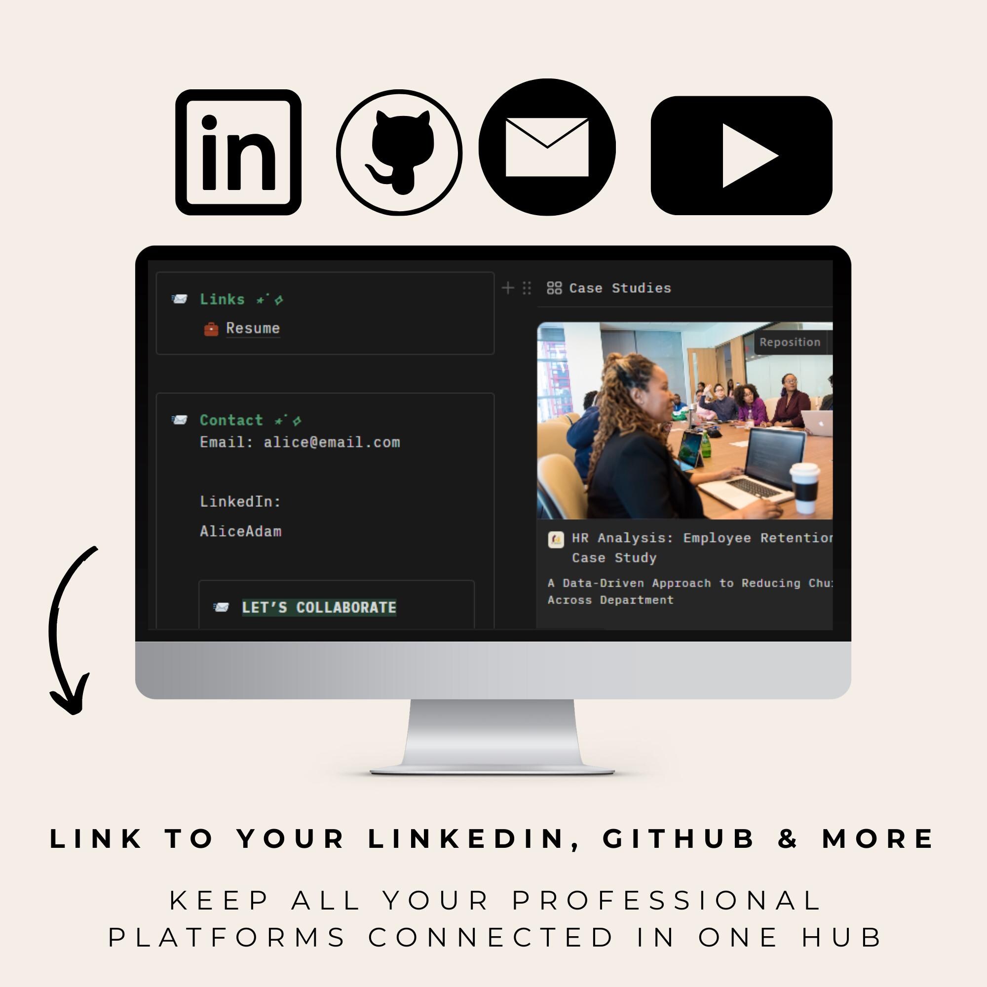 Data Analyst Notion Portfolio | Editable Digital Resume & Project ...