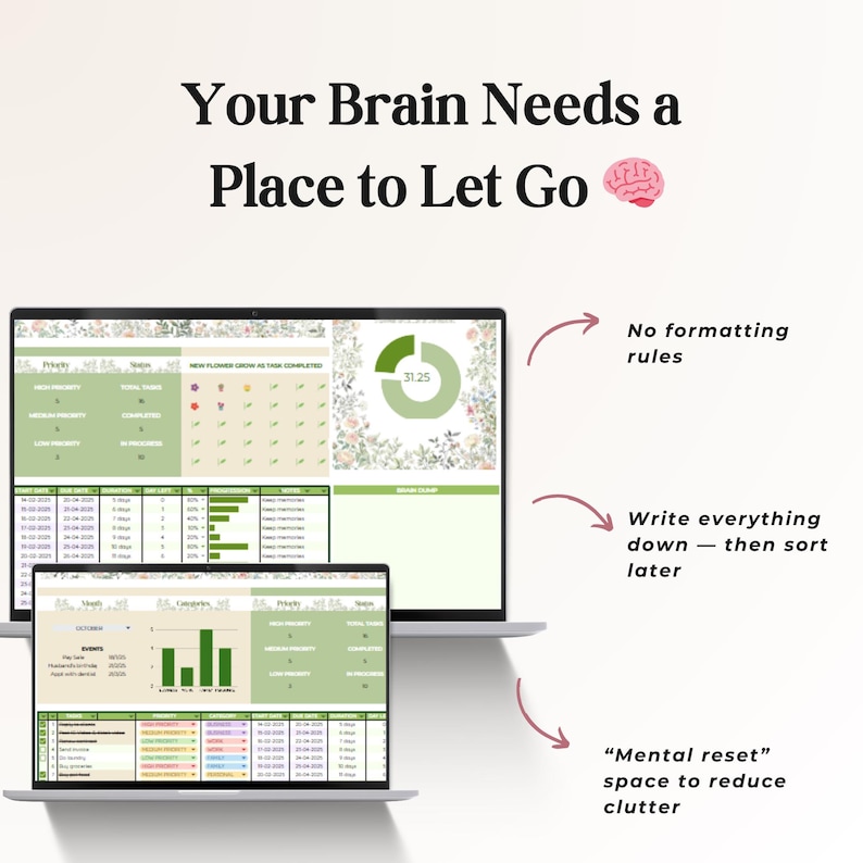 ADHD Coaching Client Planner, Printable Weekly Tracker With Visual ...