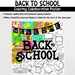 Welcome Back to School Coloring Collaborative Poster, Coloring Pages ...