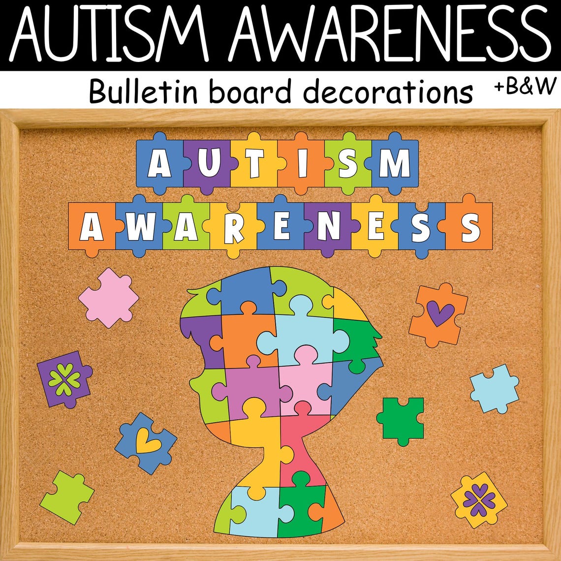 Autism Awareness Bulletin Board Display, Neurodiversity, ASD, Special ...