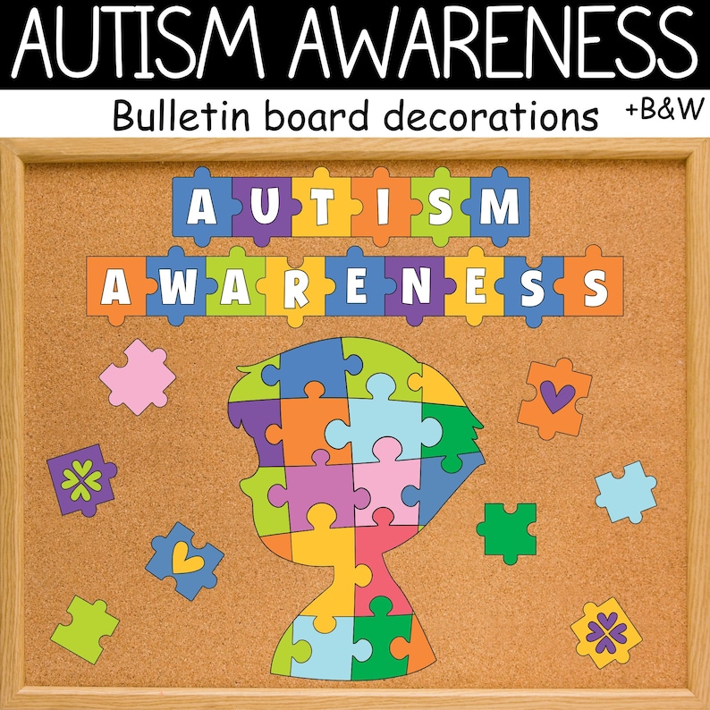 Autism Awareness Bulletin Board Display, Neurodiversity, ASD, Special ...