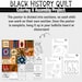 Black History Month Quilt Project, Collaborative Coloring Poster ...