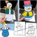 Snowman Coloring Pages, Winter Coloring Sheets, Winter Crafts, Art ...