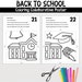 Welcome Back to School Coloring Collaborative Poster, Coloring Pages ...