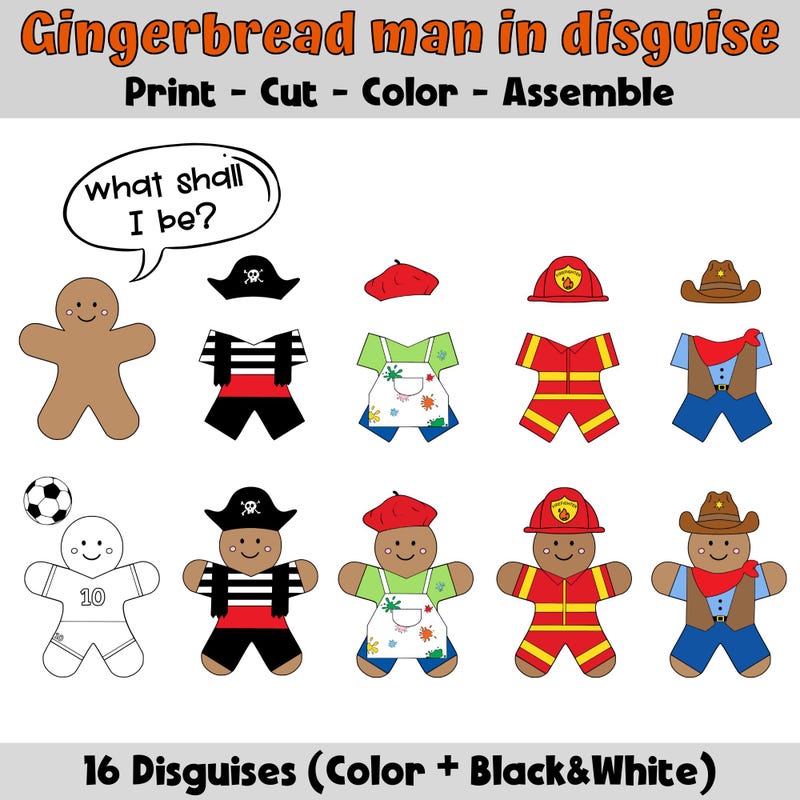 Gingerbread Man - Etsy