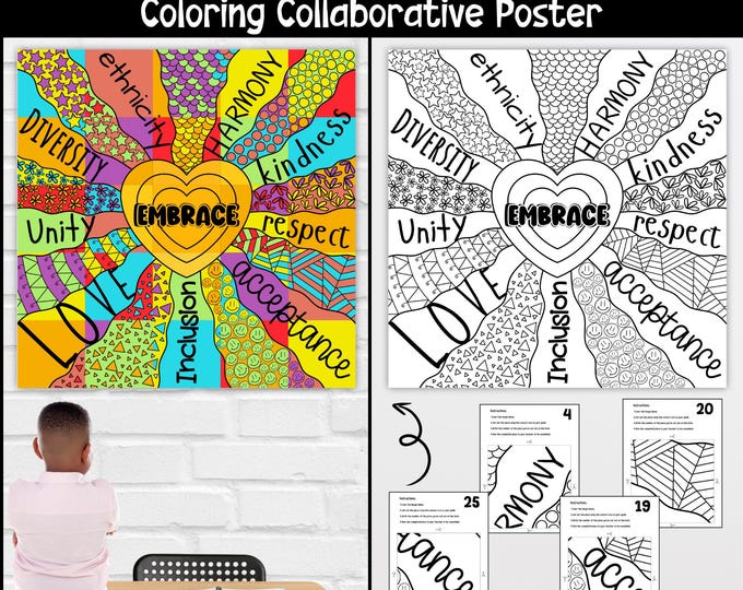 Earth Day Project, Collaborative Poster, Coloring Pages, Bulletin Board ...