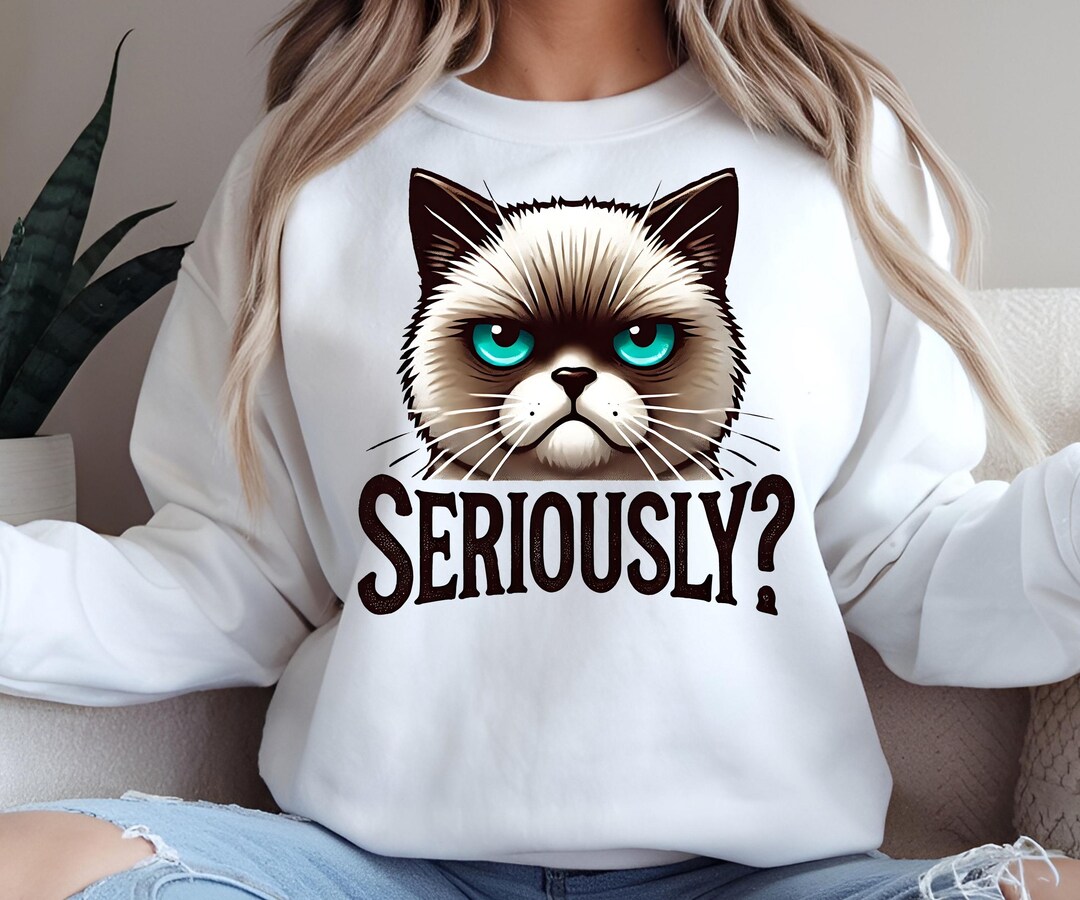 Funny Cat Png, Seriously? Humorous Png, Grumpy Cat Png, Snarky Png ...