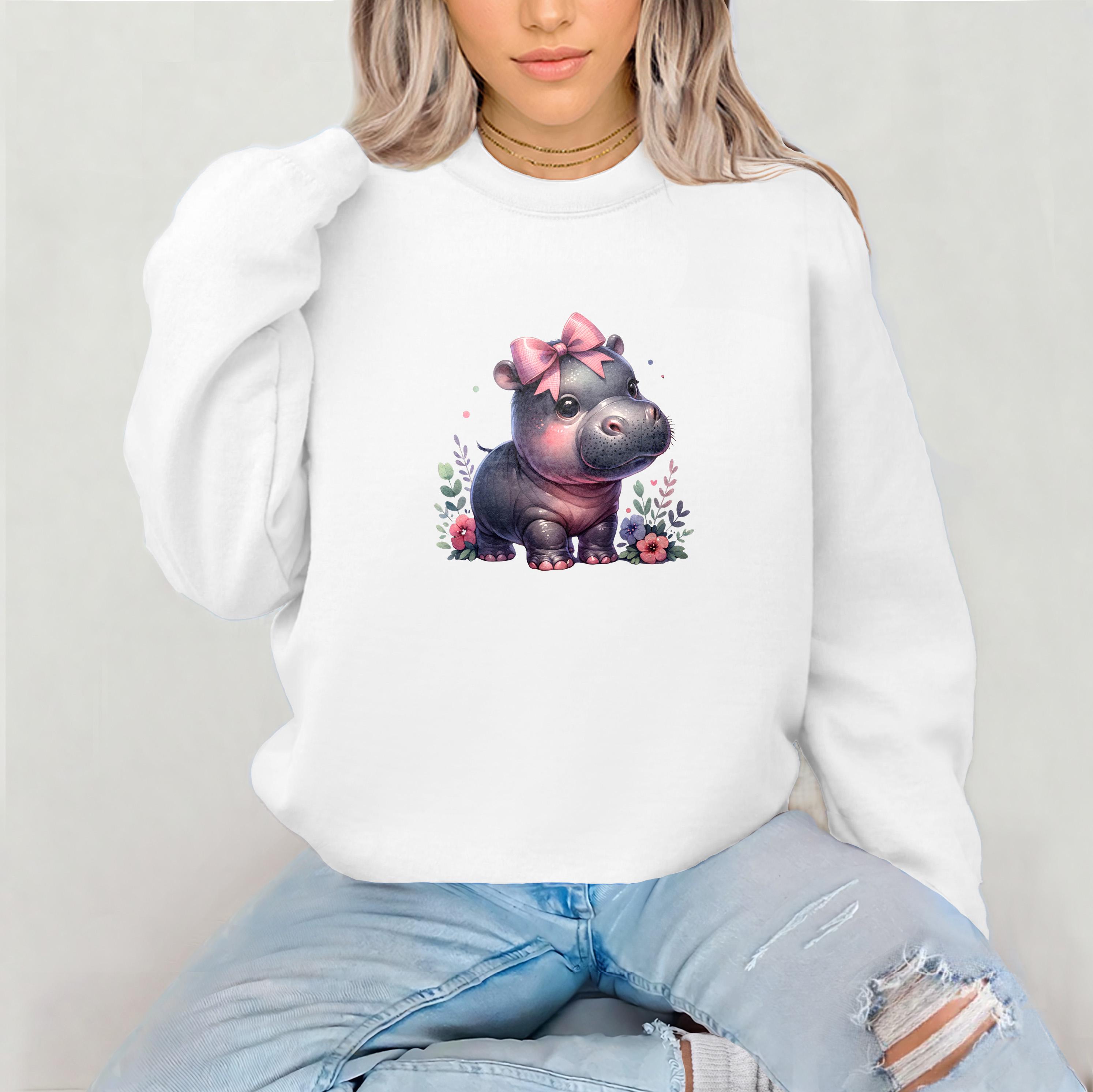 Bouncy Pygmy Hippo Png, Baby Hippo PNG, Pygmy Hippo Doodle, Mischief ...