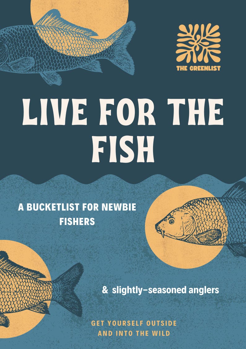 Fishing Bucketlist PDF Digital Download - Etsy