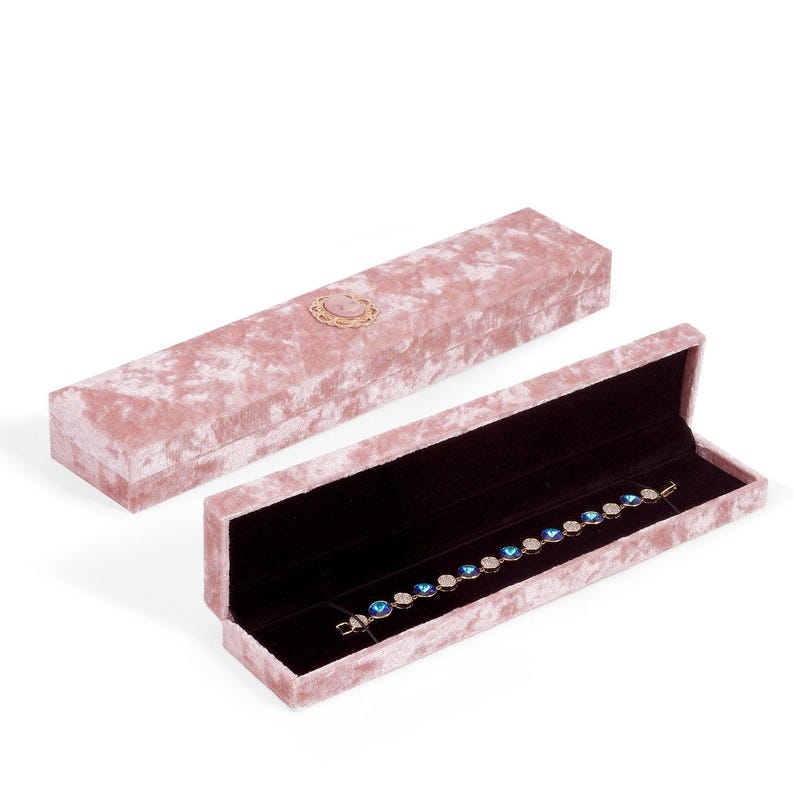 Pink Velvet Victorian Jewelry Box - Etsy