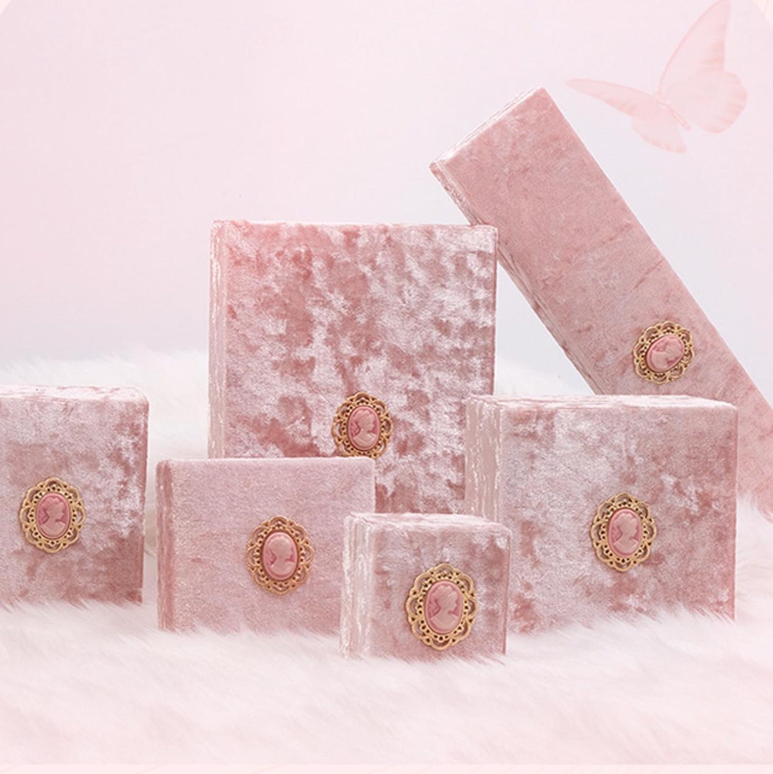 Pink Velvet Victorian Jewelry Box - Etsy