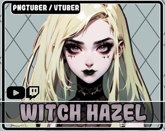 Plum Vampy: Pngtuber Goth Vampire Girl Twitch Stream Vtuber Model Ready ...
