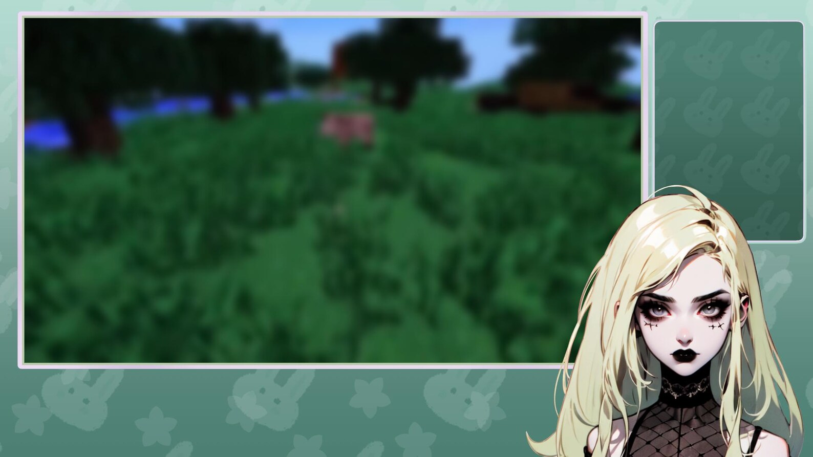 Witch Hazel: Pngtuber Blonde Girl Twitch Stream Vtuber Model Anime Goth ...