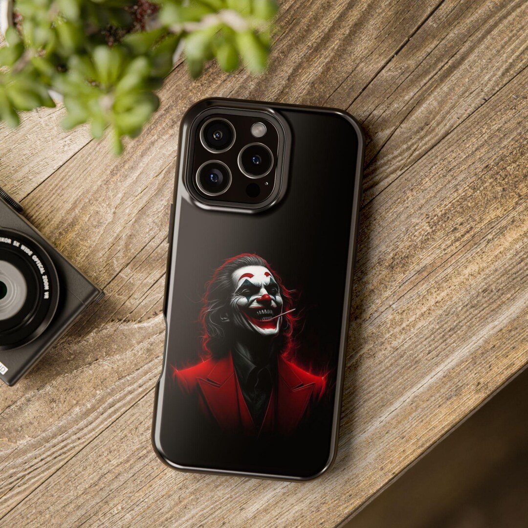 Joker Inspired Impact-resistant Phone Case, Stylish Phone Cover, Unique ...