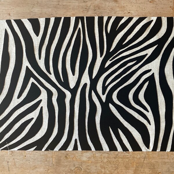 Zebra Fabric - Etsy