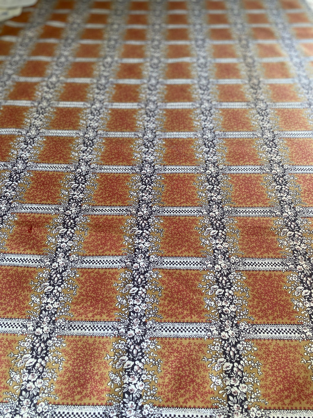 Vintage 1960 Greeff "jason Westerfield" Fabric BTY From "the American ...