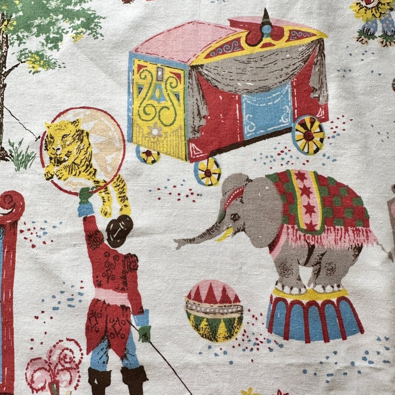 Circus Fabric - Etsy
