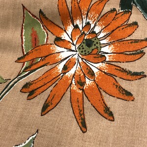 Vintage 1978 Luther Travis Floral Fabric Vintage 1970s - Etsy