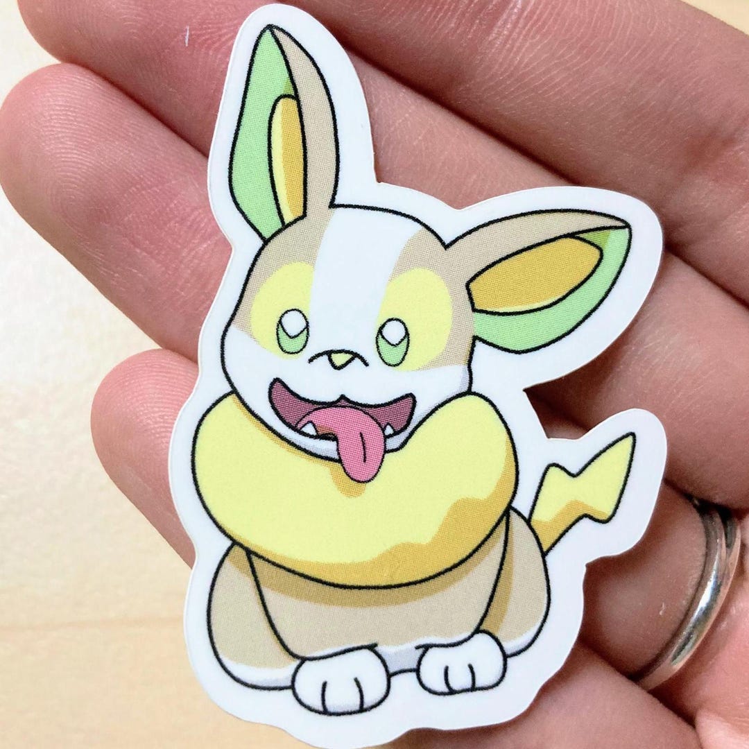 Yamper Sticker | Pokémon | Dog Sticker | Corgi | Cute | Vinyl Sticker ...