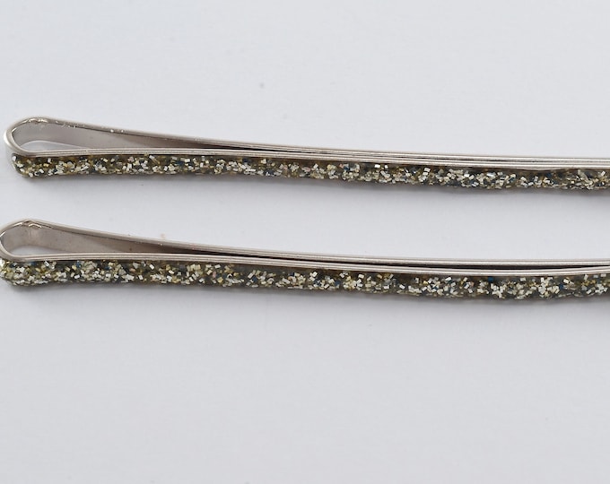 Glitter Bobby Pins, Sparkle Bobby Pins, Glittery Bobby Pins, Decorative ...