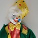 Vintage Circus Clown 12 Doll Porcelain Padded Body Hand - Etsy