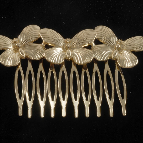 Butterfly Hair Comb - Etsy