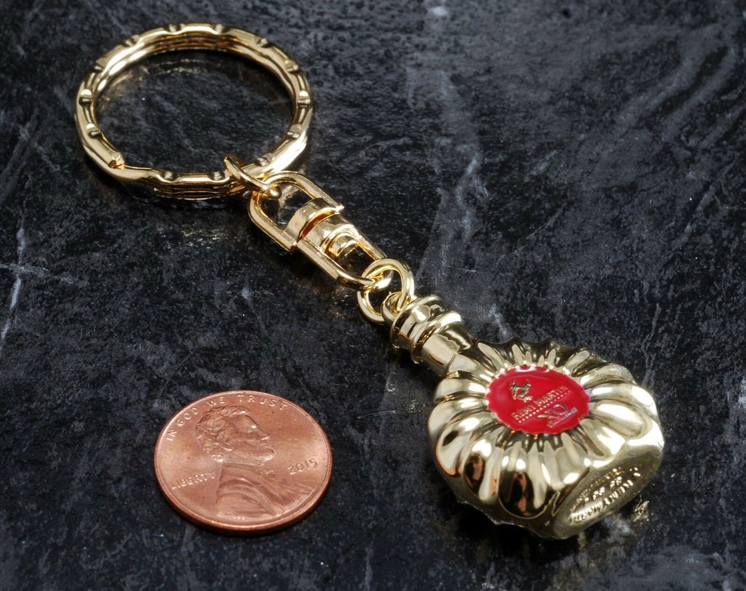 Vintage Key Chain Remy Martin XO Special Cognac Gold Plated Brass Key ...