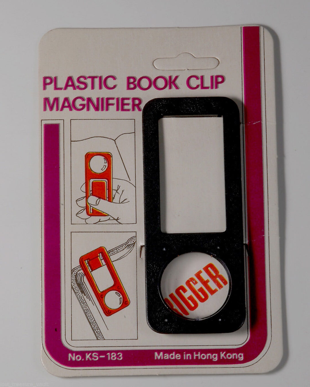 Vintage Plastic Magnifier Book Page Reader Magnifier Reading - Etsy