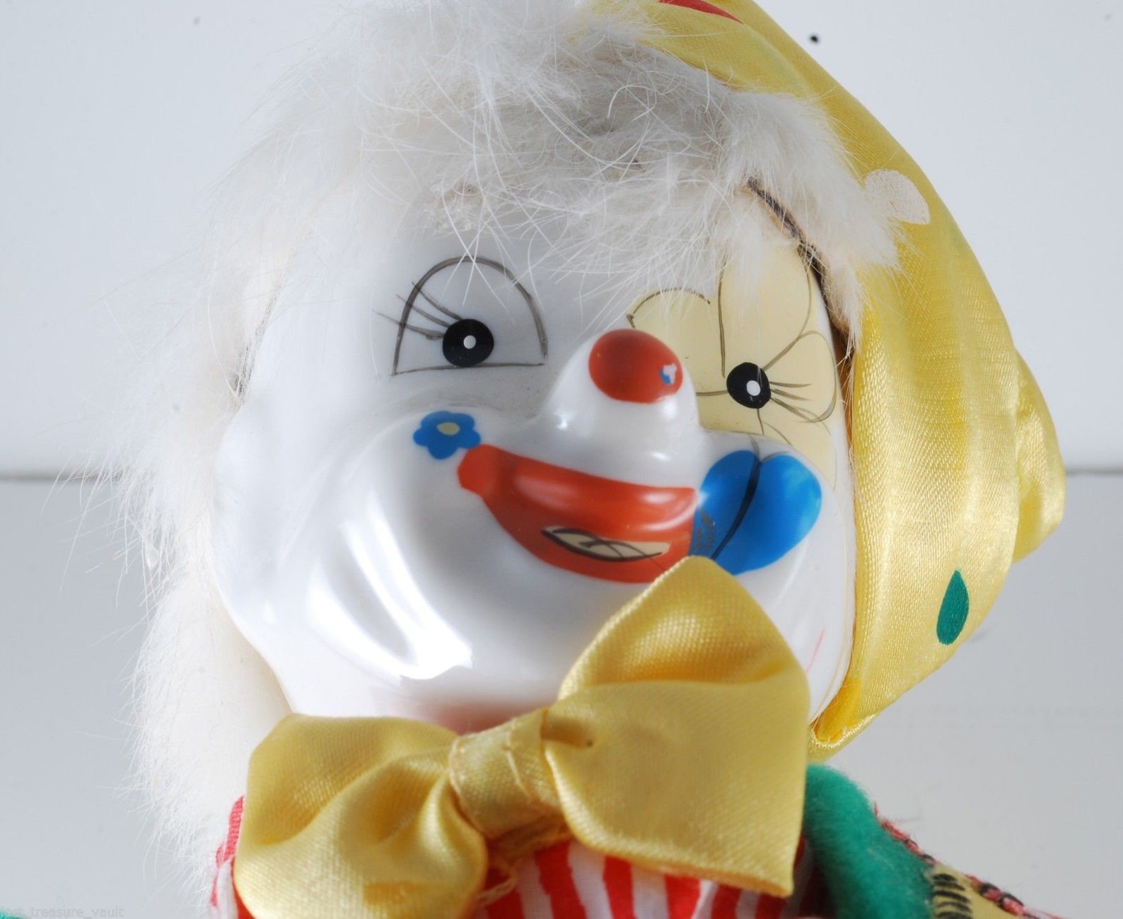 Vintage Circus Clown 12 Doll Porcelain Padded Body Hand | Etsy