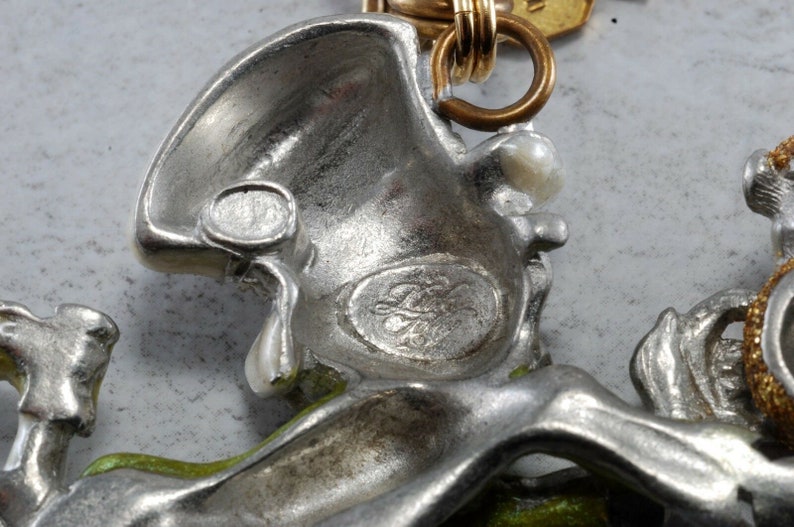 Vintage Kirks Folly Key Chain Mad Hatter Alice in Wonderland | Etsy