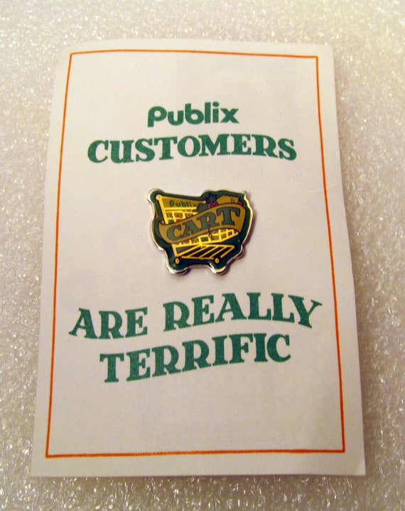 Vintage Publix Foods Pin Supermarket Food Cart Publix Food - Etsy