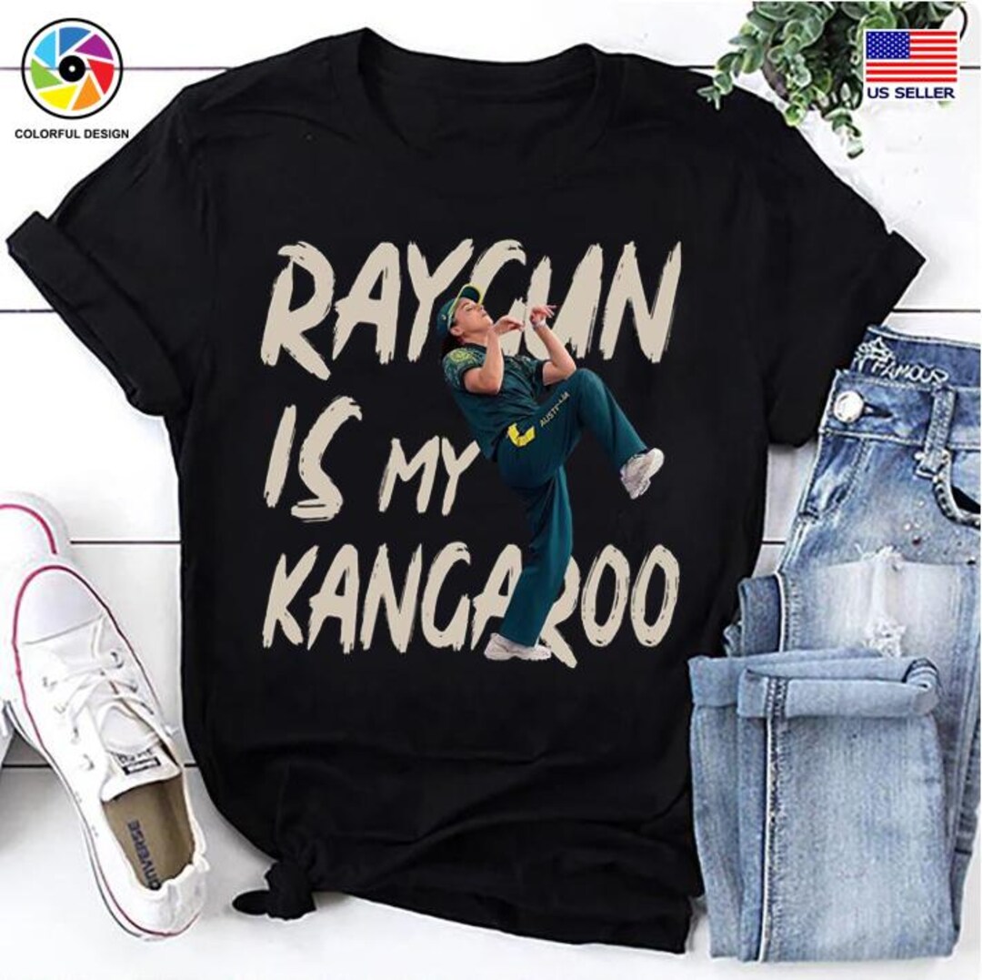 Raygun is My Kangaroo T-shirt, Raygun B-girl Shirt, Rachael Gunn ...